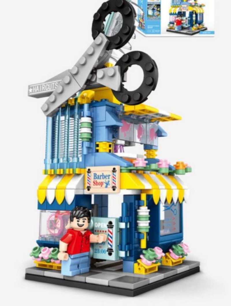 Promo Mainan Edukasi Anak Brick Lego Bangunan Arsitektur Kota Kecil ...