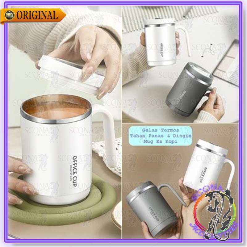 Jual Gelas Mug Tahan Panas Fashion Cup - Gelas Termos Insulated Coffee ...