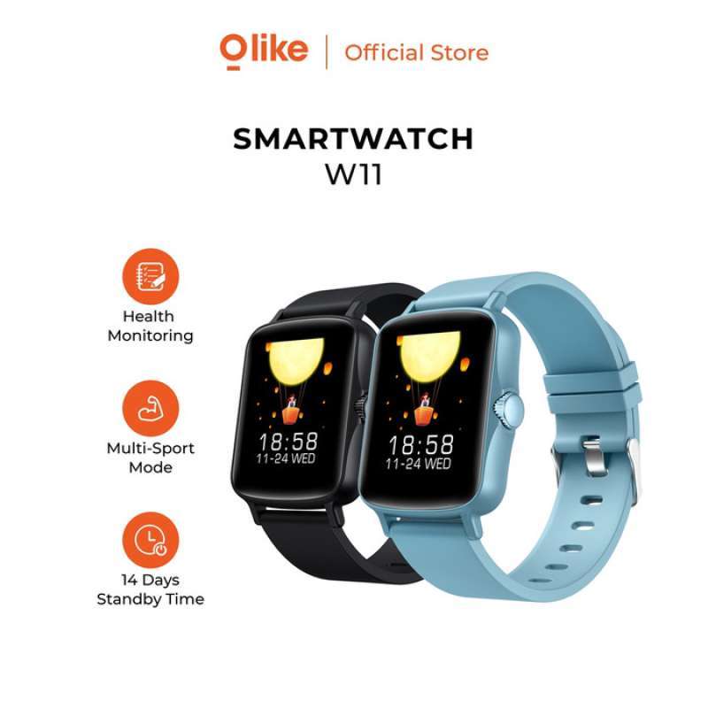 Jual Olike Smartwatch Tracker GPS Health Monitoring Sport Mode W11 ...