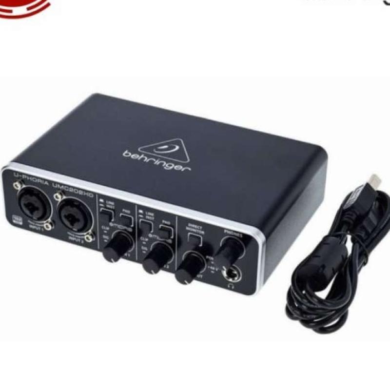 Jual Behringer Umc202hd ( Umc 202 Hd ) Soundcard With Midas Preamp Di ...