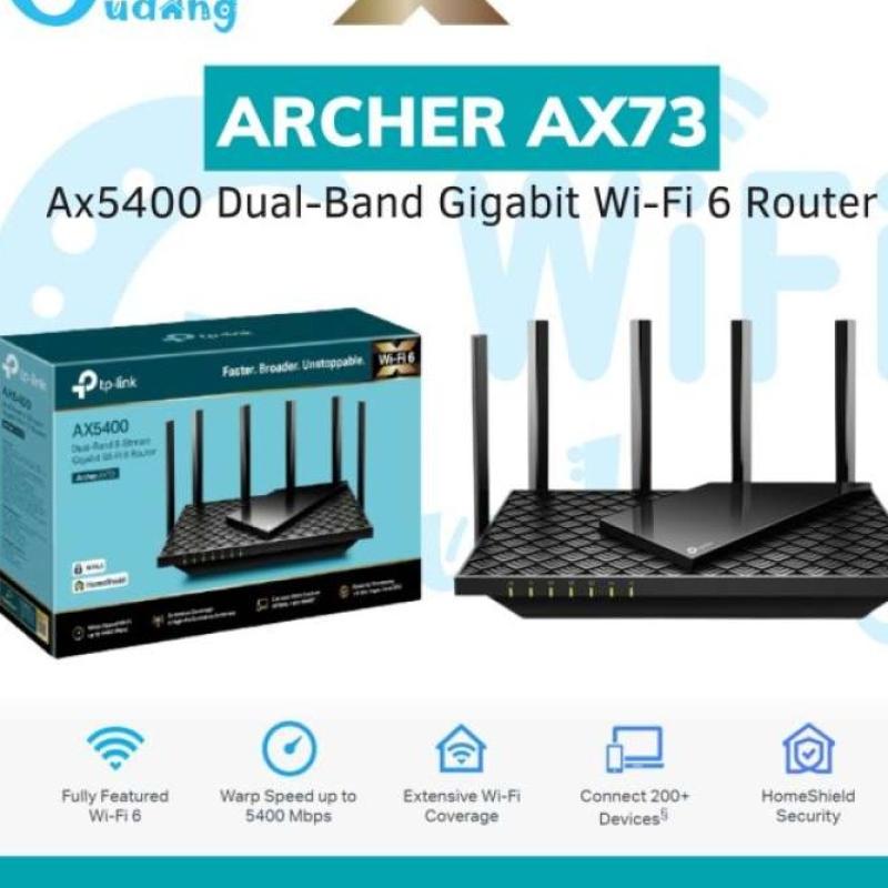 Jual TP-Link Archer AX73 AX5400 Wi-Fi 6 Router AX 73 AX 5400 Wifi 6 di ...