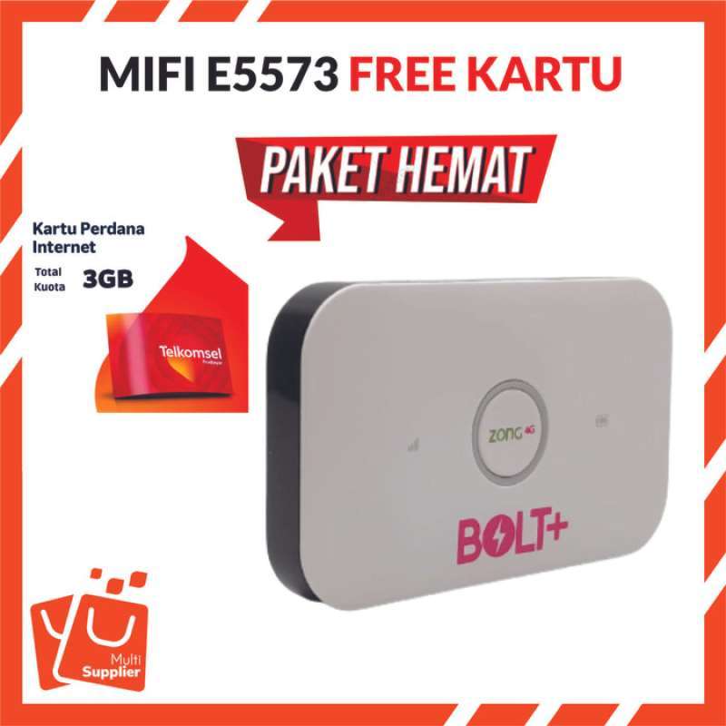 Jual Mobile Wifi Mifi Bolt+ E5573C 4G 150 Mbps E5573 Unlock ALL Operator di Seller NEW VISION ...