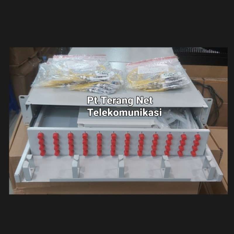 Jual Otb Rack 48 Core Paz Lengkap Adaptor + Pigtail Fc Singlemode Di ...