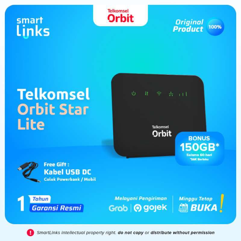 Jual Telkomsel Orbit Star Lite Modem Wifi 4g High Speed/ Hkm 0126 ...