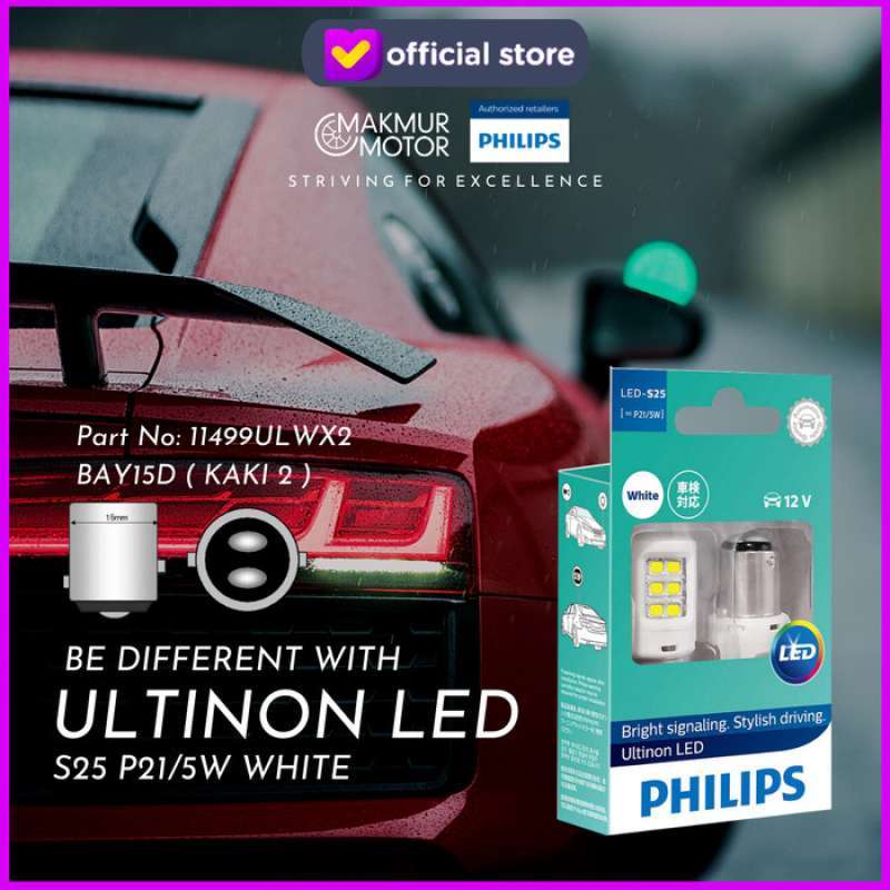 Jual Philips Ultinon Led P21/5w S25 White Di Seller Adi Kencana - Kartini, Kota Jakarta Pusat ...