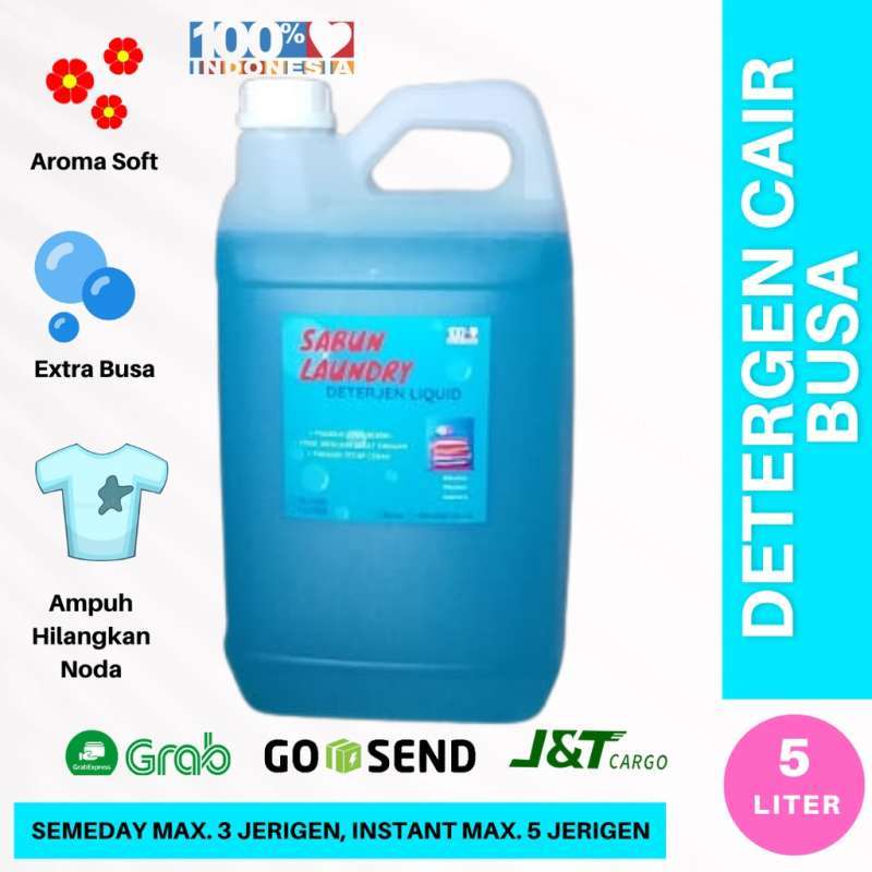 Jual DETERJEN CAIR EXTRA BUSA 5 Liter di Seller Nadine Laundry - Meruya ...