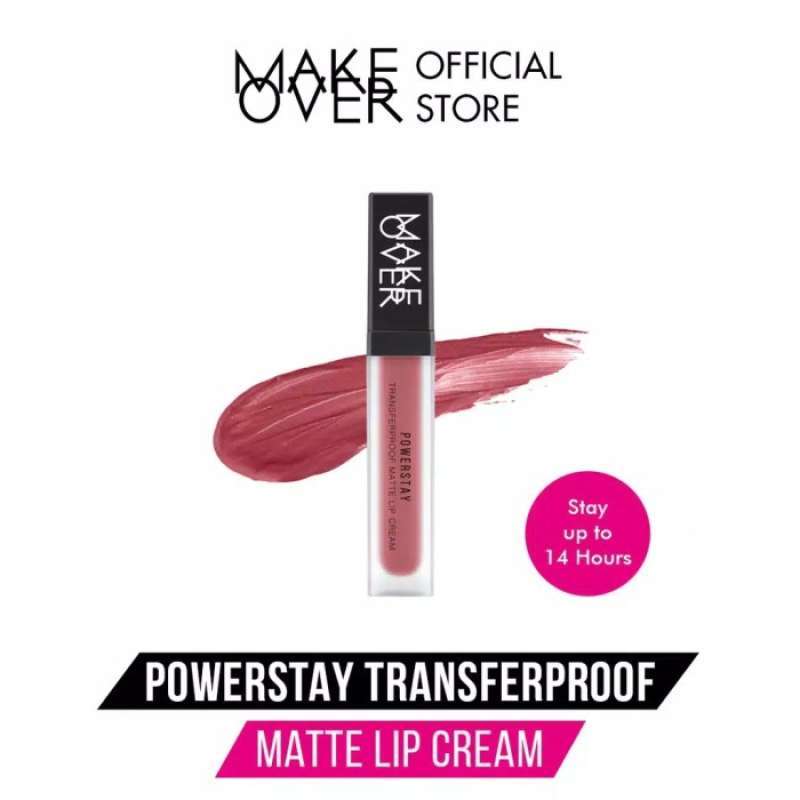 Jual MAKEOVER MAKE OVER Powerstay Power Stay Transferproof Matte Lip ...