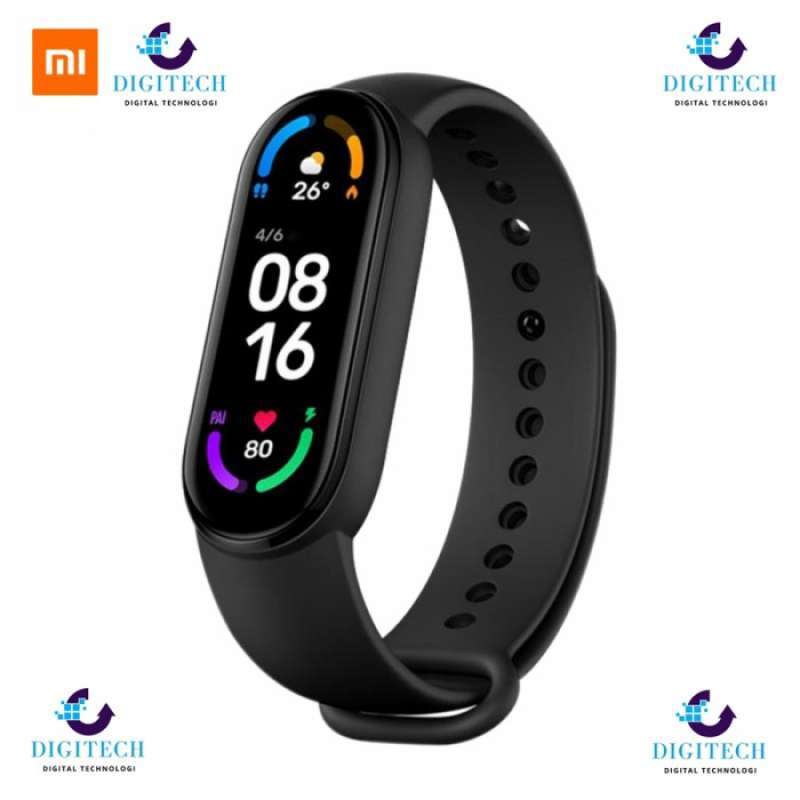 Jual Xiaomi Mi Band 6 Amoled Spo2 Smartband Smartwatch Miband 6 ...