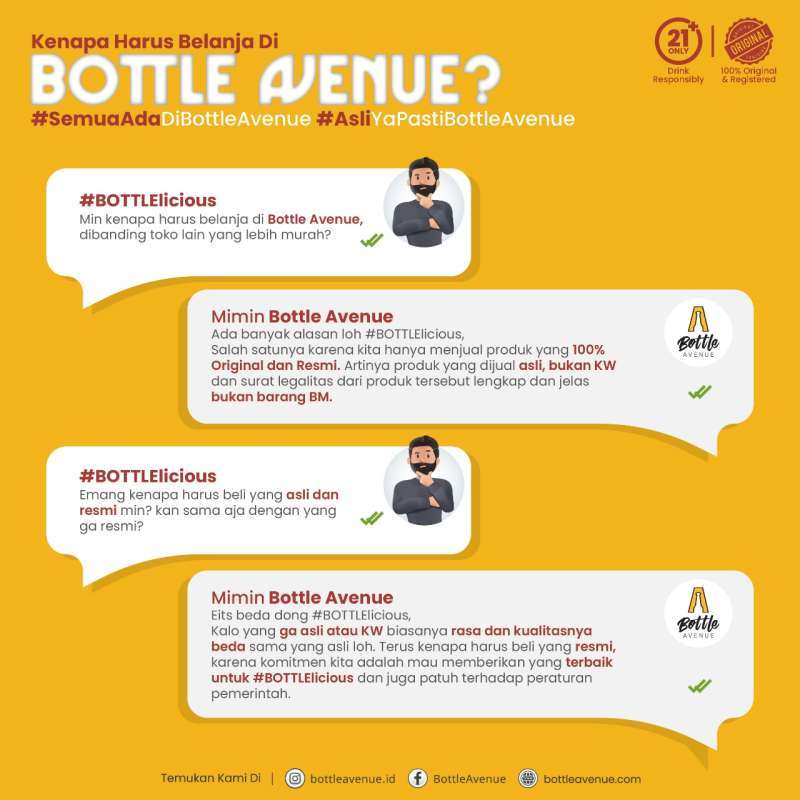 Promo Batavia Blended Whisky 700 Ml 1karton (12 Botol) Diskon 31% Di ...