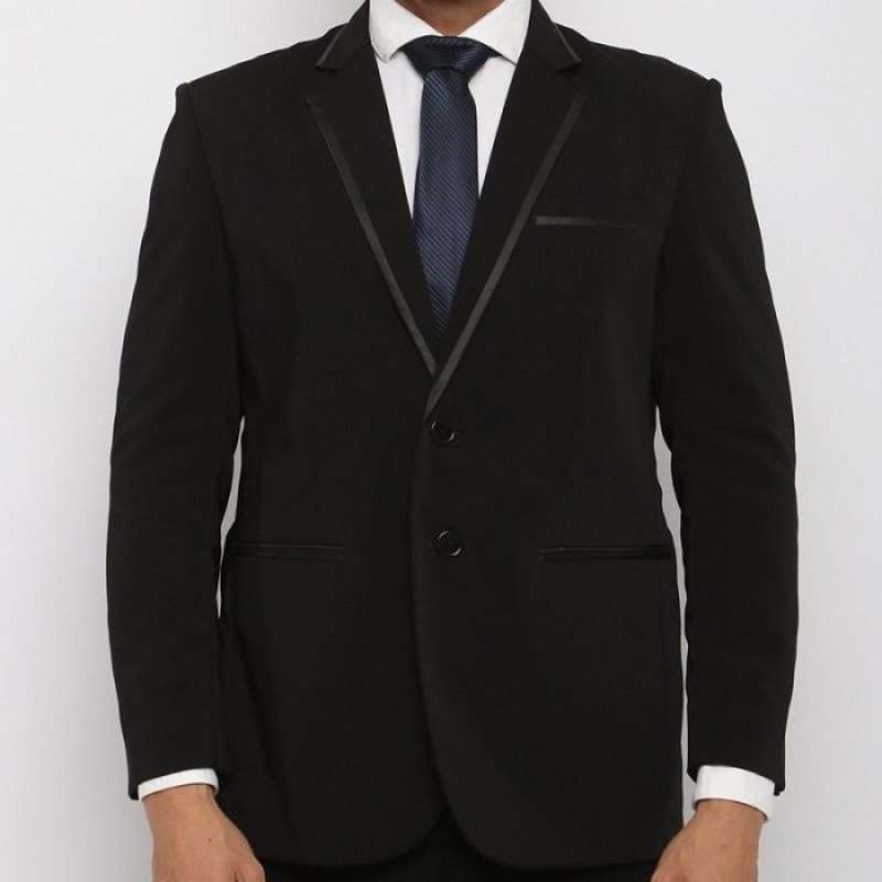Jual Jas Pengantin, Wisuda Warna Hitam List di Seller selia shop ...