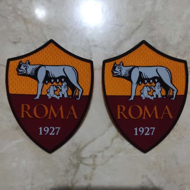 Promo Badge As Roma Rubber Remake HK murah Diskon 59% di Seller toko ...