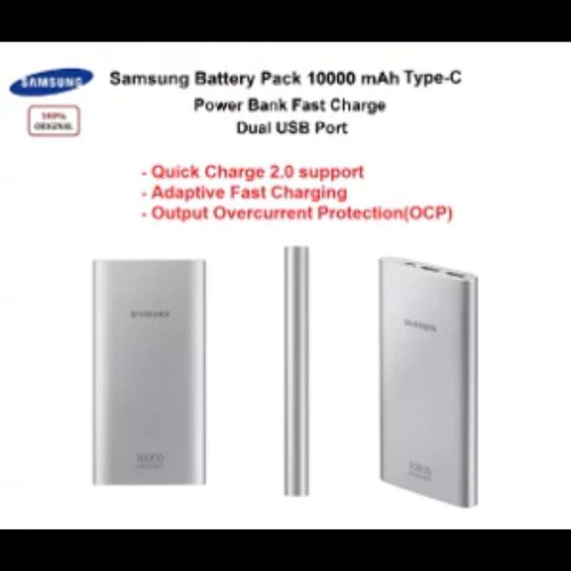 Promo Original SAMSUNG Power Bank 10000 MAh Type C - Battery Pack ...