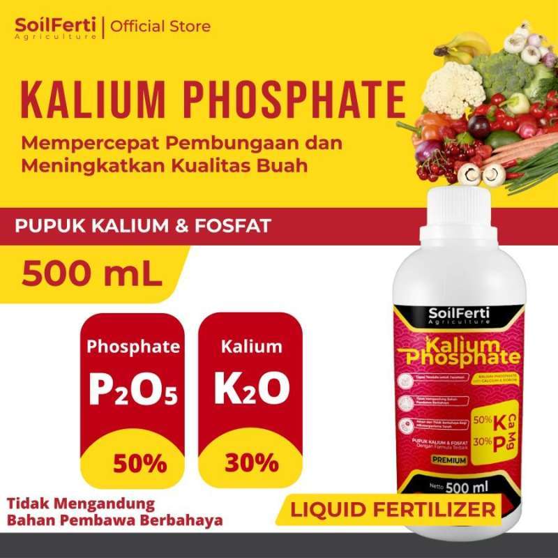 Jual Soilferti - Nutrisi Tanaman Kalium Phosphate 500 Ml Di Seller Warung Pertanian - Pakisjajar ...
