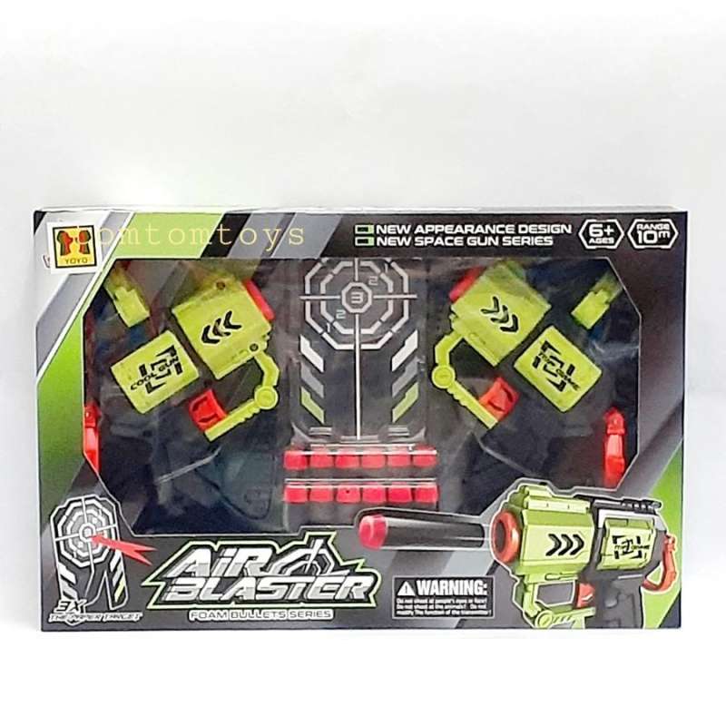 Jual Blaster Gun Mainan Tembak Pistol Foam Bullets Di Seller Tomtomtoys ...