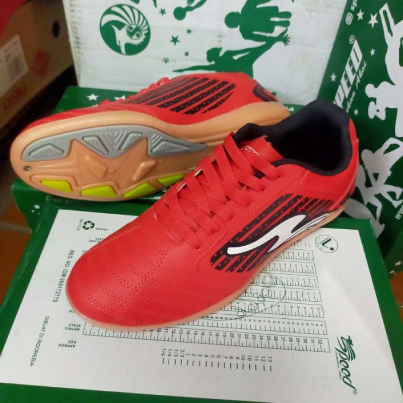 Jual Sepatu Speed Futsal dewasa merah original,LA LIGA JUARA di Seller ...