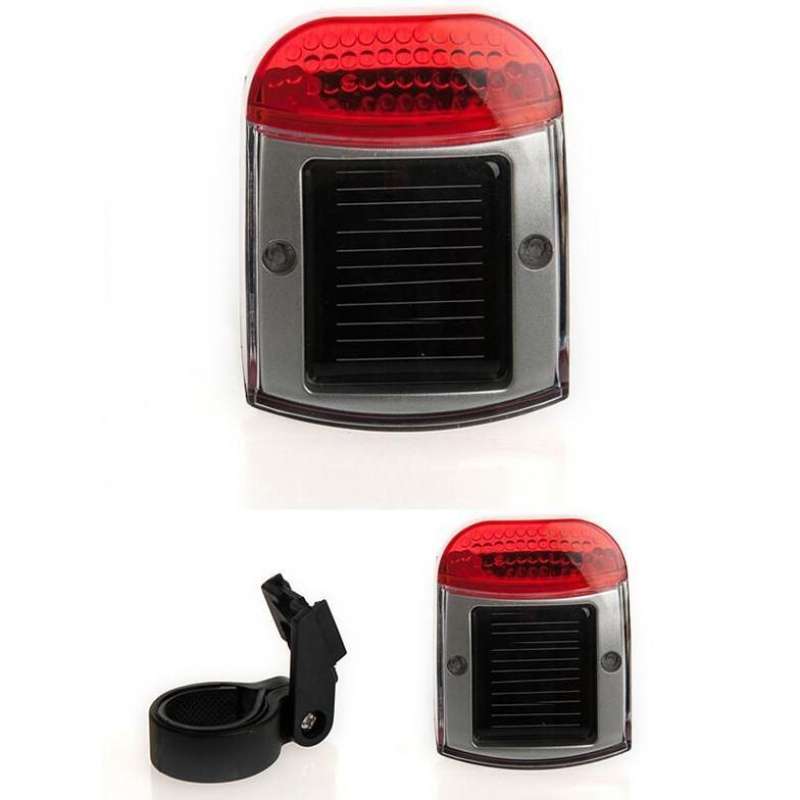 Jual Solar Bicyle Taillight Warning Light / Lampu Rambu Sepeda - 909 di ...