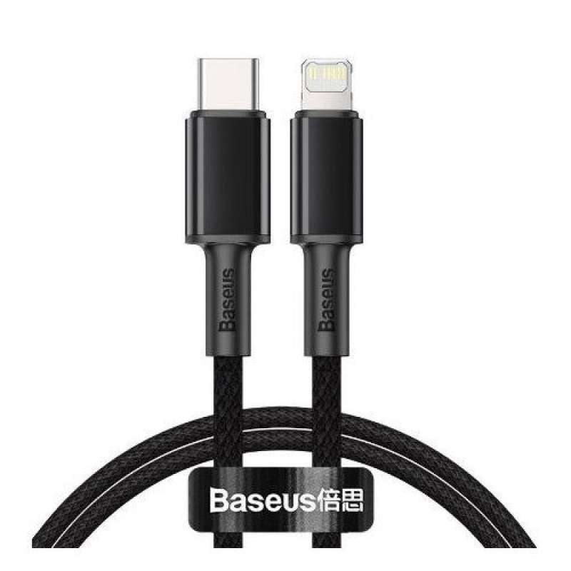 Promo Baseus High Density Braided Fast Charging 20W USB-C to Lightning ...