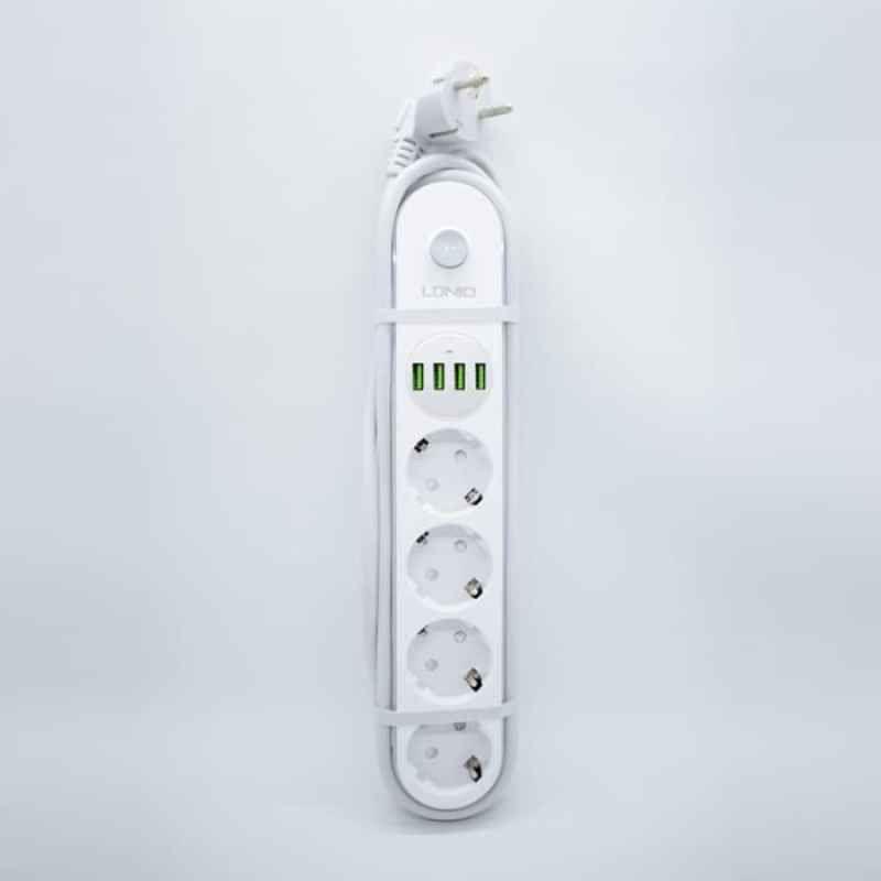 Jual INONE Power Socket 4 USB Port Charger Colokan Listrik Steker [3.4 ...