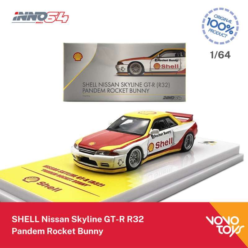 Jual Inno 1/64 Shell Nissan Skyline Gt-r R32 Pandem Rocket Bunny Inno64 ...