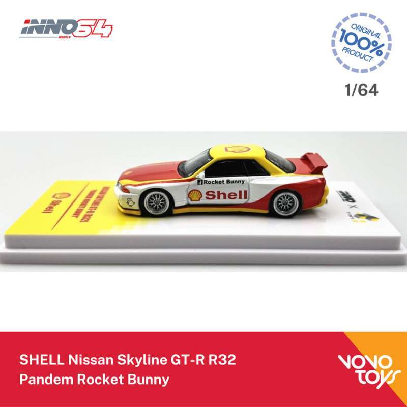 Jual Inno 1/64 Shell Nissan Skyline Gt-r R32 Pandem Rocket Bunny Inno64 ...