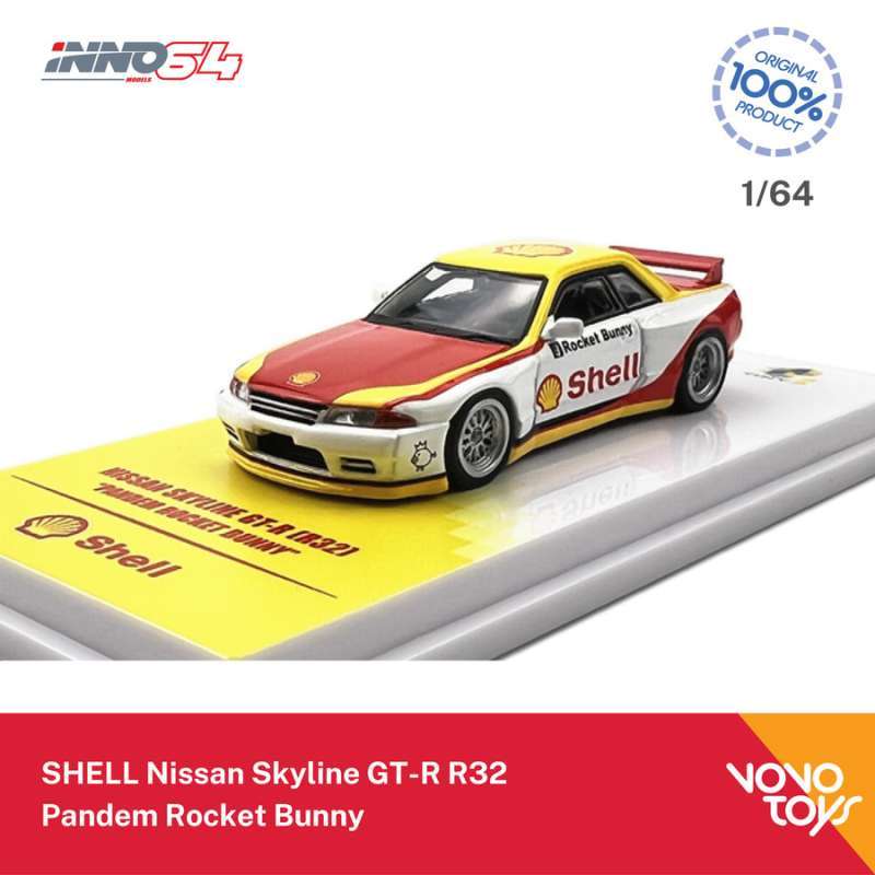 Jual Inno 1/64 Shell Nissan Skyline Gt-r R32 Pandem Rocket Bunny Inno64 ...