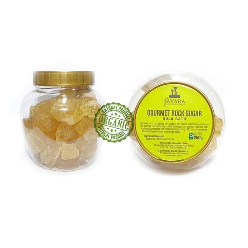 Jual Javara Organic Natural Rock Sugar [250 G] Di Seller Healthygrocery ...