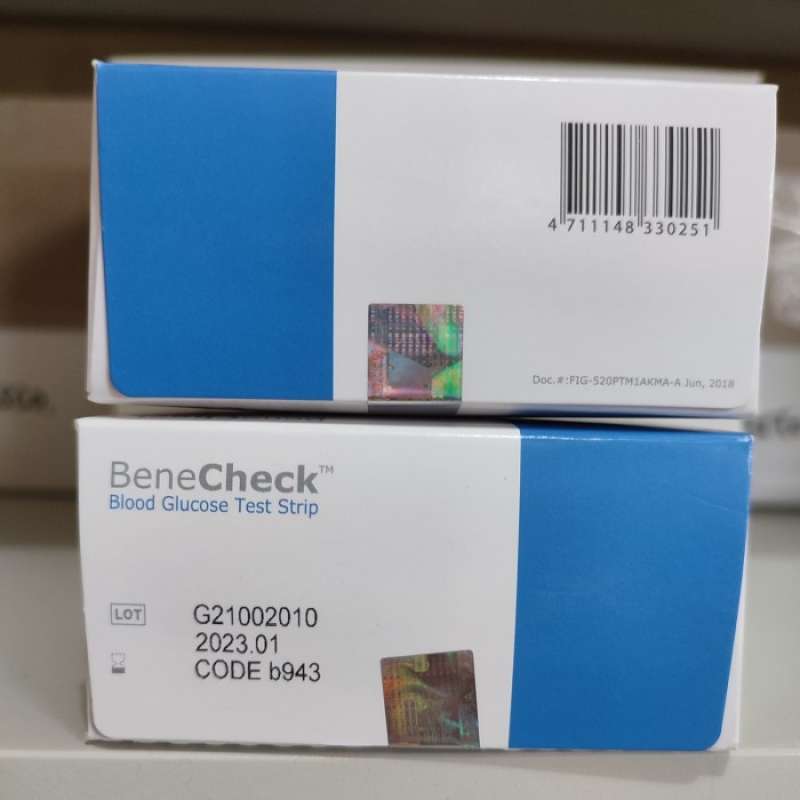 Jual Strip Gula Benecheck / Blood Glucose Test Strip BeneCheck di ...
