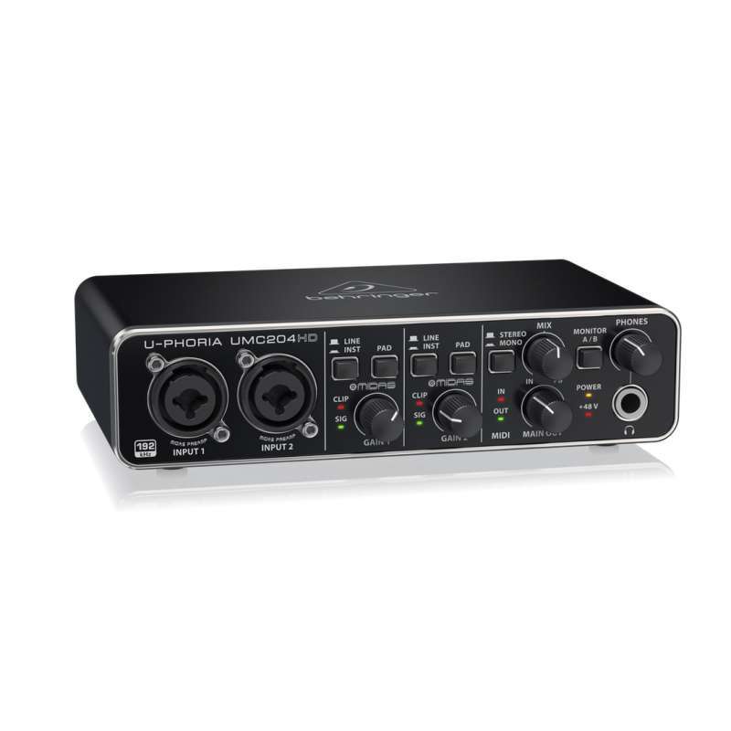 Jual Soundcard Behringer Umc204 Hd Usb Audio Interface Di Seller ...