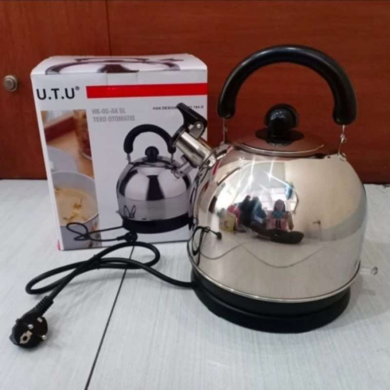 Jual ELECTRIC KETTLE / TEKO LISTRIK STAINLESS U.T.U 5 LITER 5L 5LITER ...