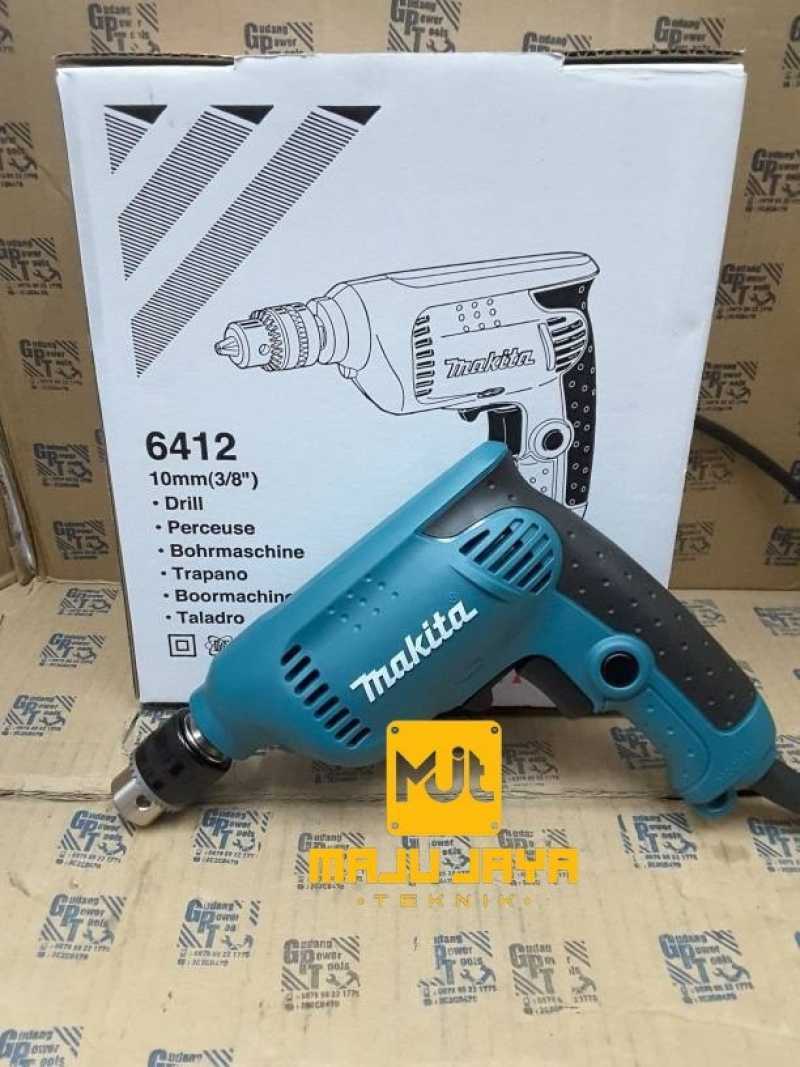 Jual Mesin Bor Tangan Besi Kayu Makita 10mm 6412 MAKITA di Seller Maju ...
