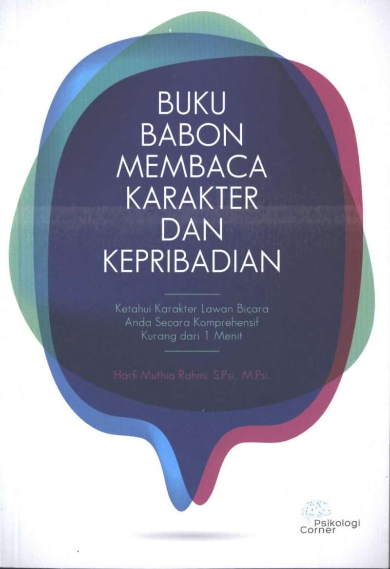 Jual BUKU BABON MEMBACA KARAKTER DAN KEPRIBADIAN - Ketahui Karakter ...