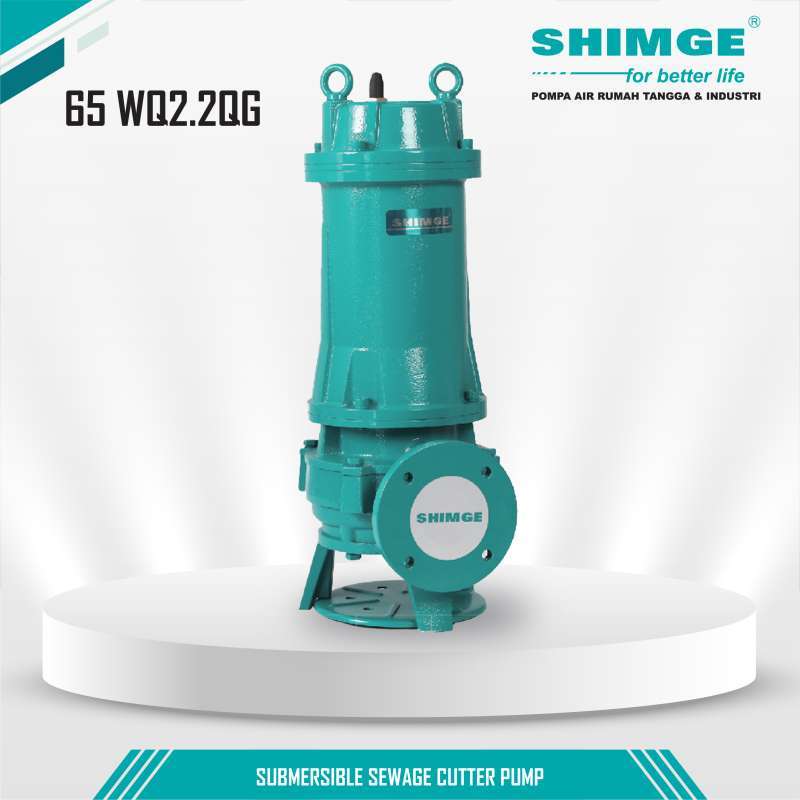 Jual Shimge Pompa Air Submersible Sewage Cutter Pump WQQG Series - 65 ...