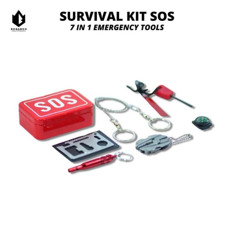 Jual outdoor tools survival kit sos portable alat bertahan diri hiking di Seller DISTRIBUTOR ...