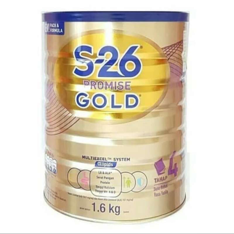 Jual Susu S26 Promise Gold Tahap 4 1600gram Vanilla / Wyeth Susu W26 di ...
