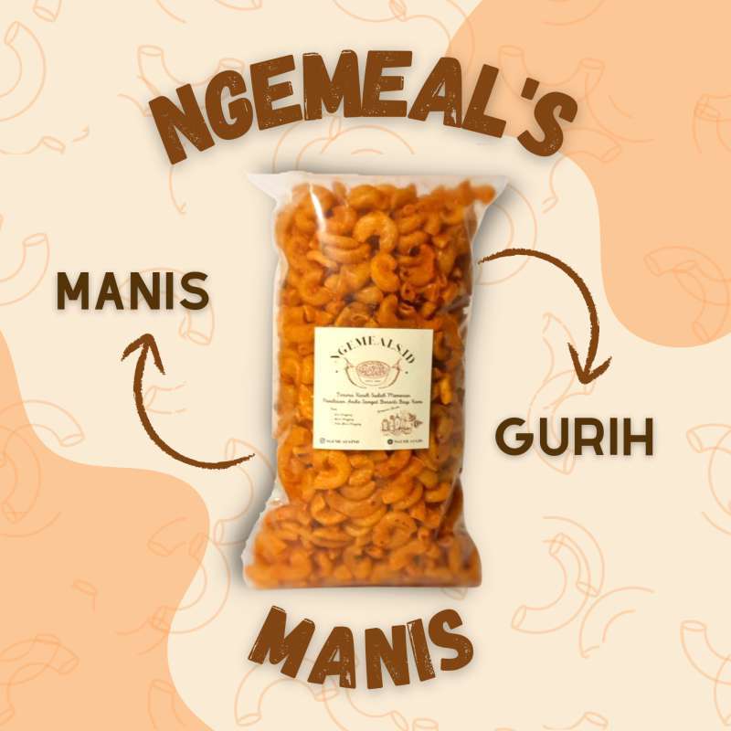 Jual Ngemeal's.id Makaroni Panggang 40 gram Extra Daun Jeruk dan Less ...