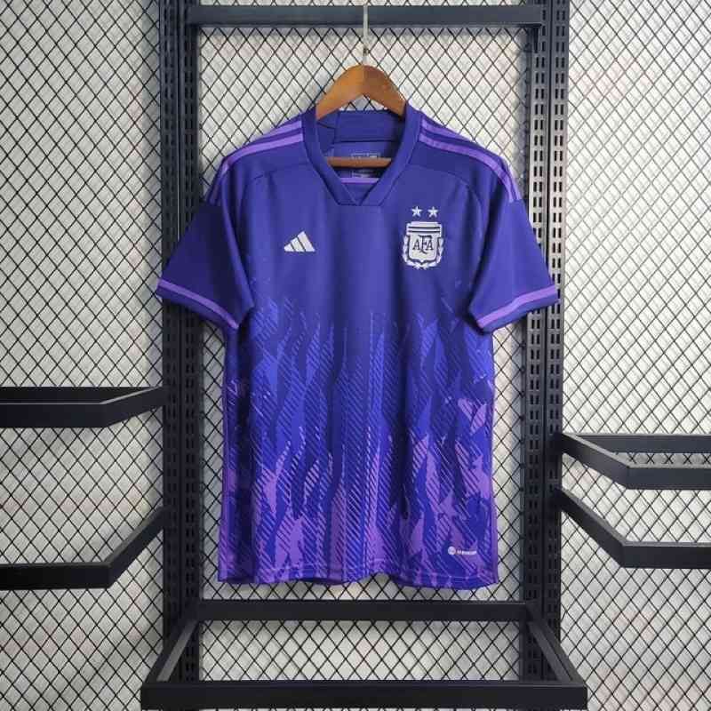 Jual Jersey Bola Argentina Away World Cup Qatar 2022 Top Quality di Seller Alfira Sport - Kota ...