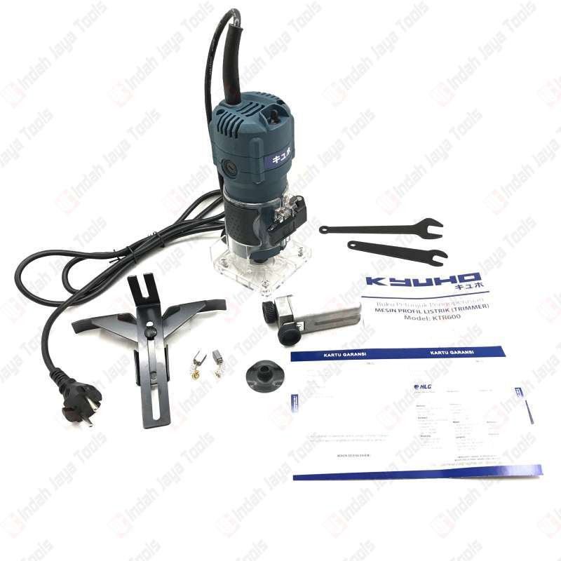Jual Kyuho Ktr600 Mesin Profil Kayu - Wood Router Trimmer Di Seller ...