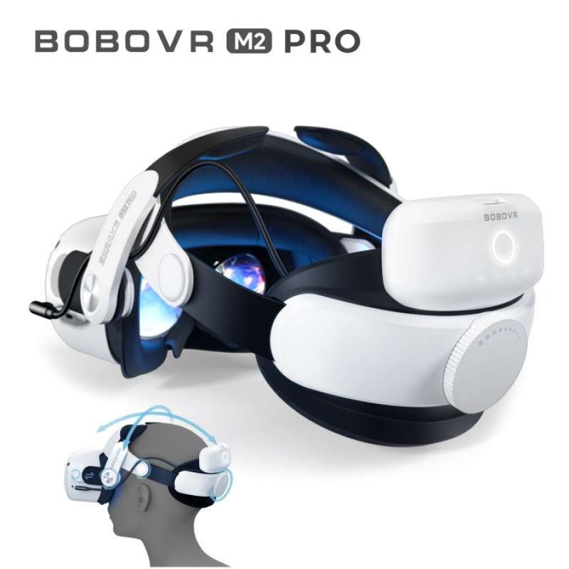 Jual BOBOVR M2 PRO, Oculus Quest 2 Strap dengan Battery Pack di Seller ...