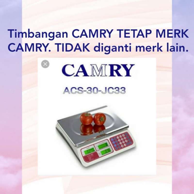 Jual Timbangan Digital Camry Acs 30 / Timbangan Laundry Di Seller Bumi ...