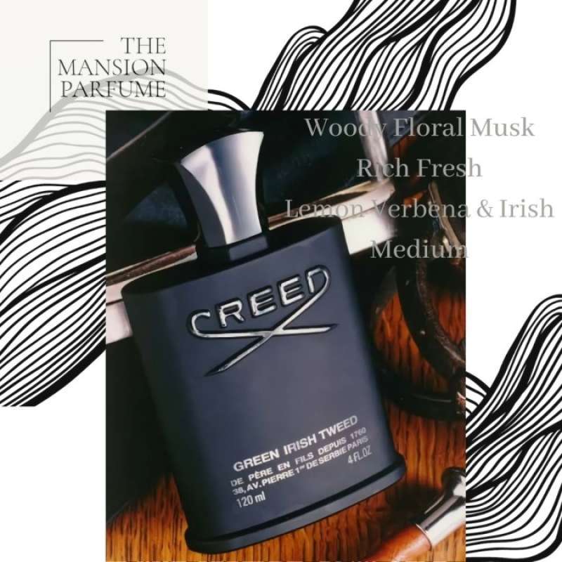 Jual Parfum Mobil Premium Mansion Parfume Inspired By Creed Green Irish ...