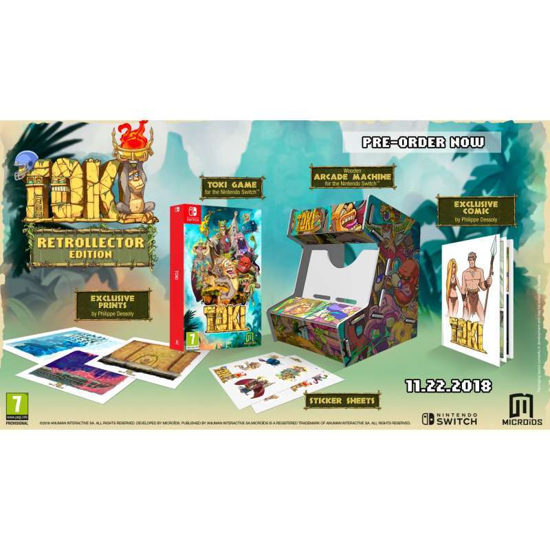 Jual Nintendo Switch Toki Retrollector Edition Game Nintendo di Seller ...