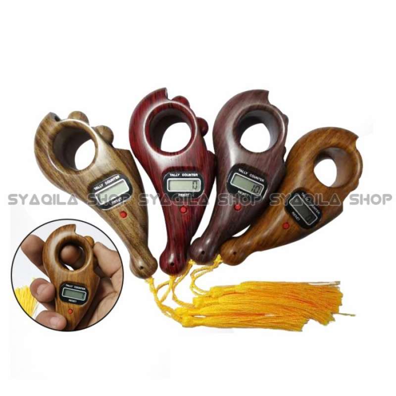 Jual Tasbih Digital Modern Model Kayu Counter Hitungan Zikir Tasbeh ...