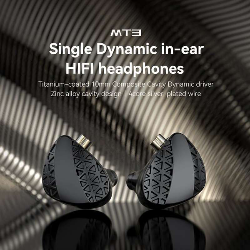 Promo Trn Mt3 Titanium-coated 10mm 1 Dd In Ear Monitor Earphone With ...