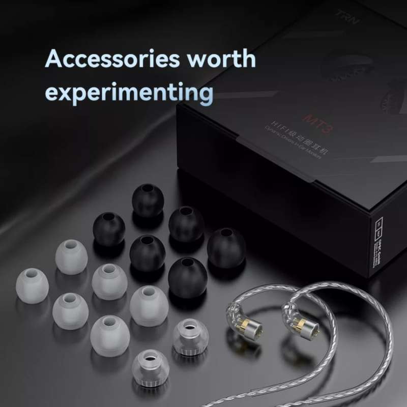 Promo Trn Mt3 Titanium-coated 10mm 1 Dd In Ear Monitor Earphone With ...
