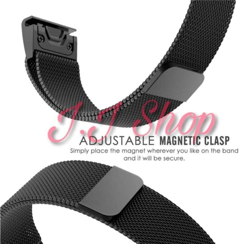 Jual Milanese Loop Stainless Strap Quick Fit Garmin Fenix 6 Pro Plus ...
