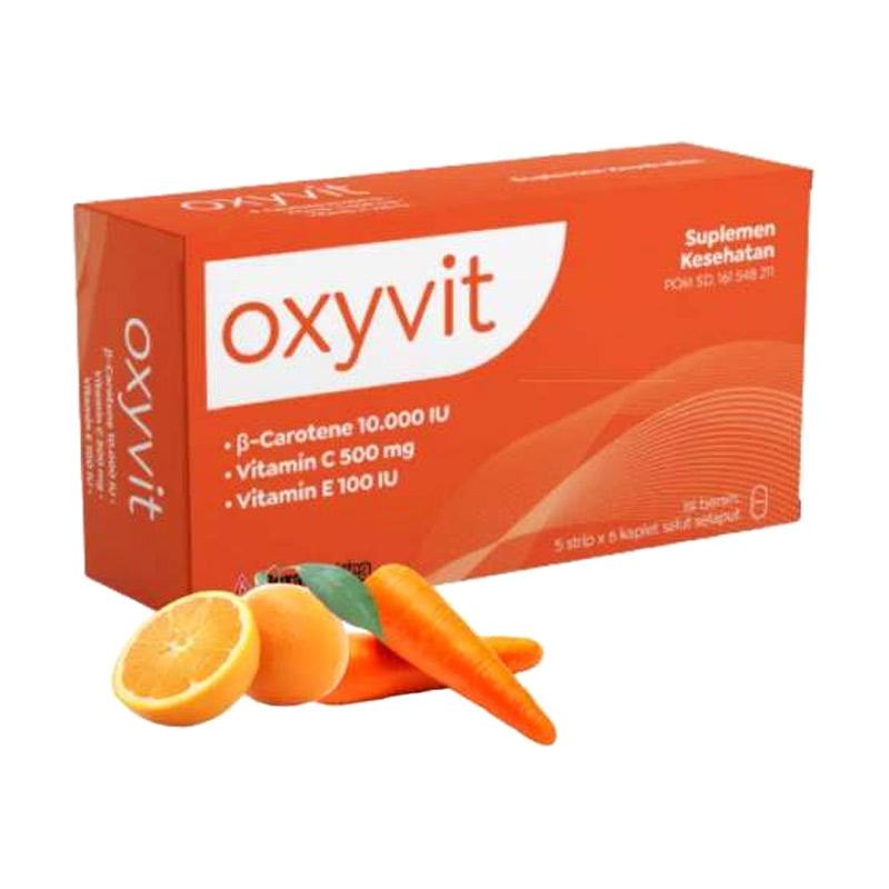 Jual Dexa Medica Oxyvit Suplemen Vitamin C [per Box 5 Strip/ 30 Tablet ...
