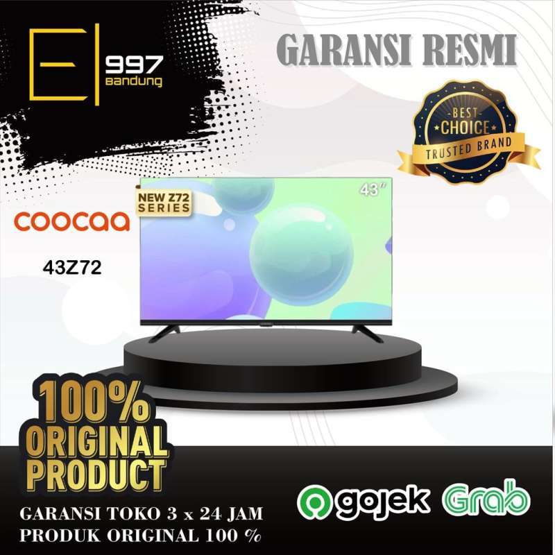 Promo LED TV COOCAA 43Z72 , SMART GOOGLE TV 43 INCH FLICKER Free Diskon ...