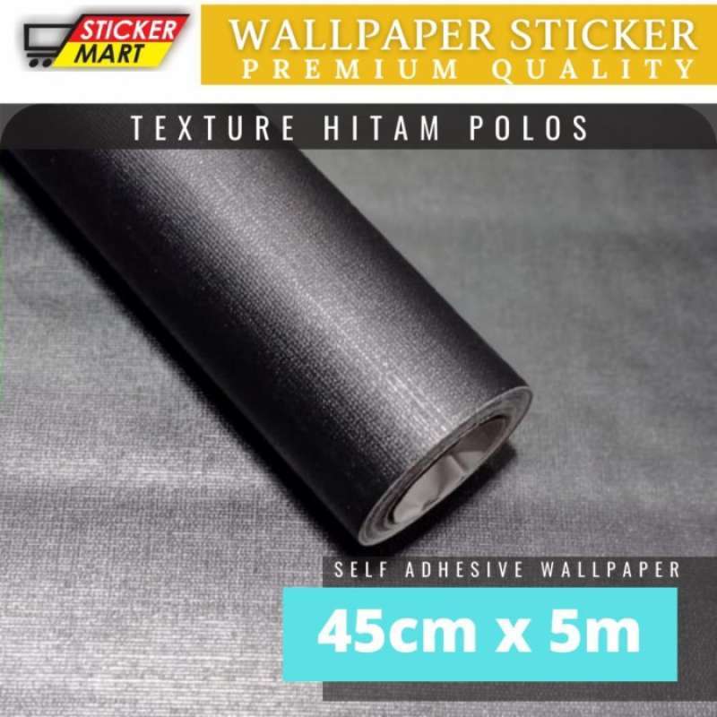 Promo sticker wallpaper texture hitam polos Diskon 37% di Seller Taylaa ...