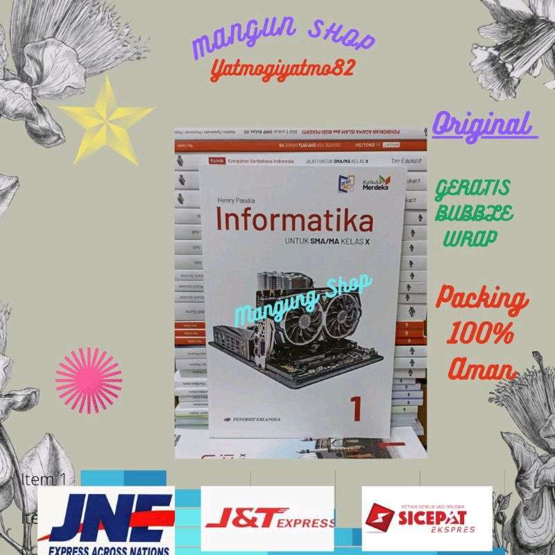 Jual Buku Informatika Kelas X.10 Sma Kurikulum Merdeka Erlangga Di Seller Mangun Shop - Kramat ...