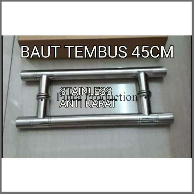 Jual HANDLE PINTU KACA - HANDLE PINTU RUMAH PINTU KAYU BAUT TEMBUS 45CM ... Jual HANDLE PINTU KACA - HANDLE PINTU RUMAH PINTU KAYU BAUT TEMBUS 45CM ...